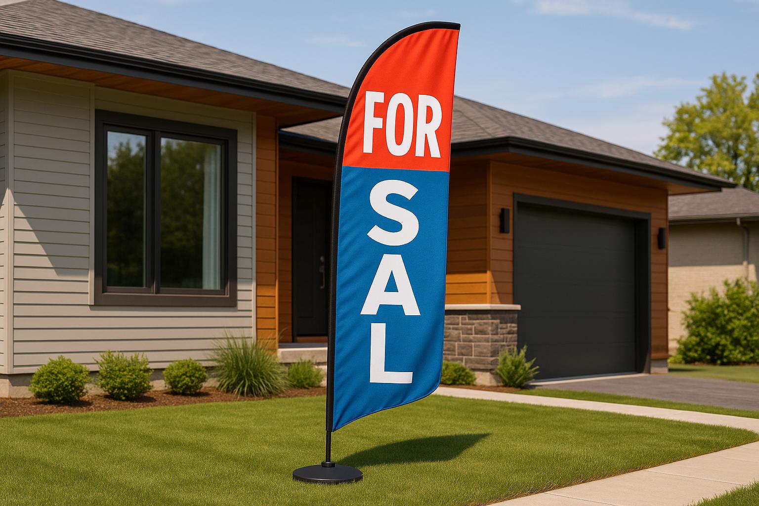 Checklist for Choosing Real Estate Feather Flags – Action Flag