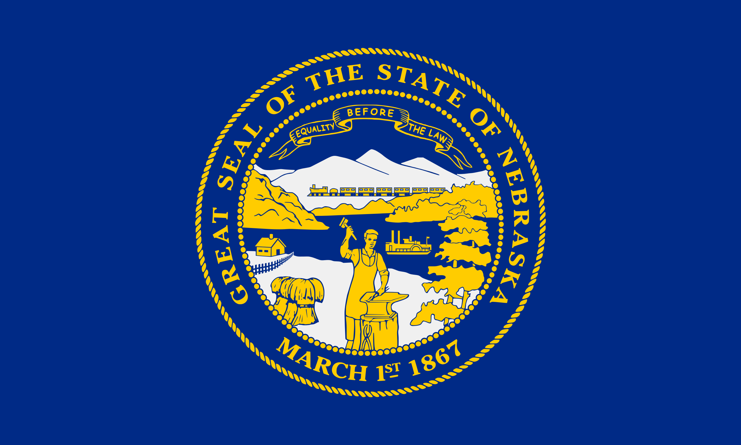 State Flags | Nebraska – Action Flag