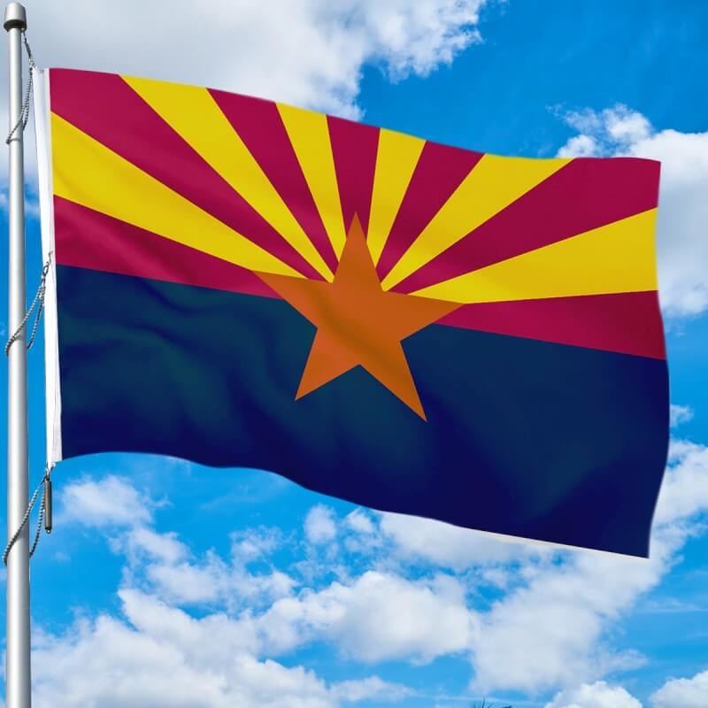 Arizona Heavy Weight Poly-Max Outdoor Flag – Action Flag