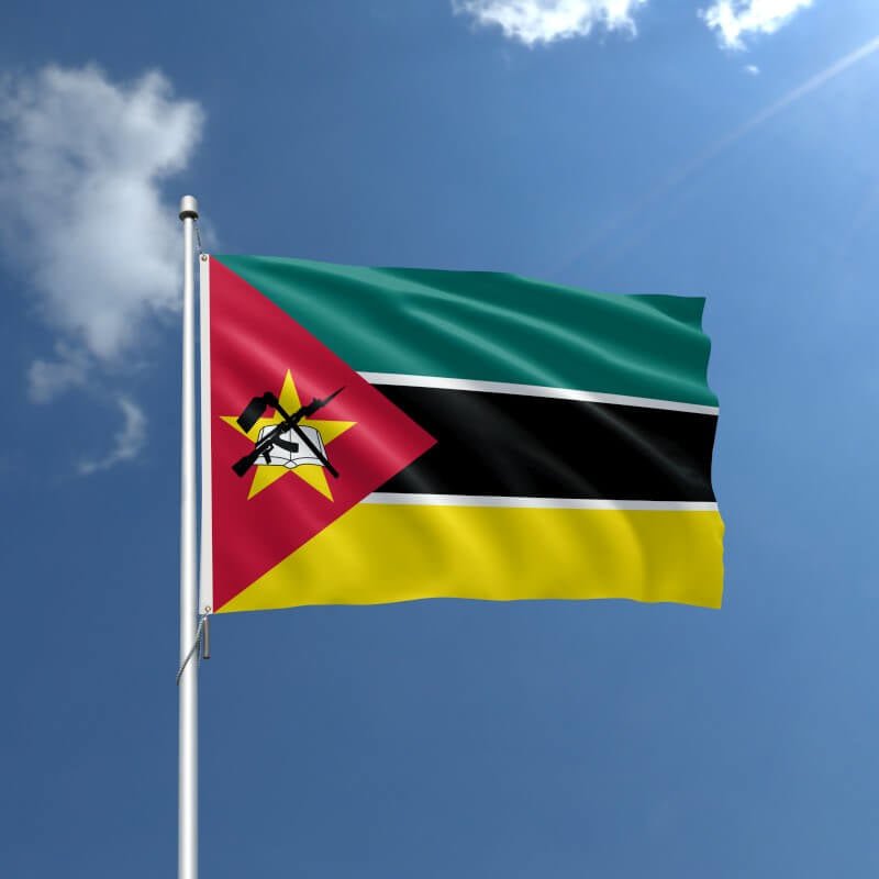 Mozambique Nylon Outdoor Flag – Action Flag